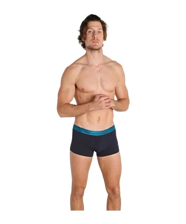 Emporio Armani Elastic Waist Underwear - Blue