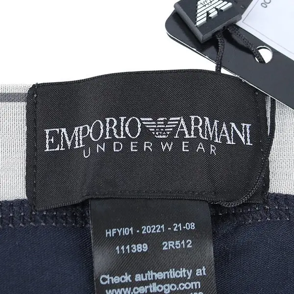 Emporio Armani Logo Underwear - Black