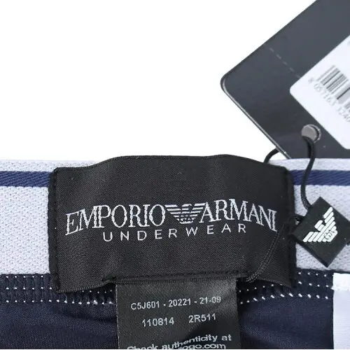 Emporio Armani Logo Underwear - Blue