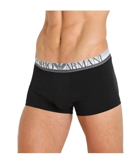 Emporio Armani Elastic Waist Underwear - Black