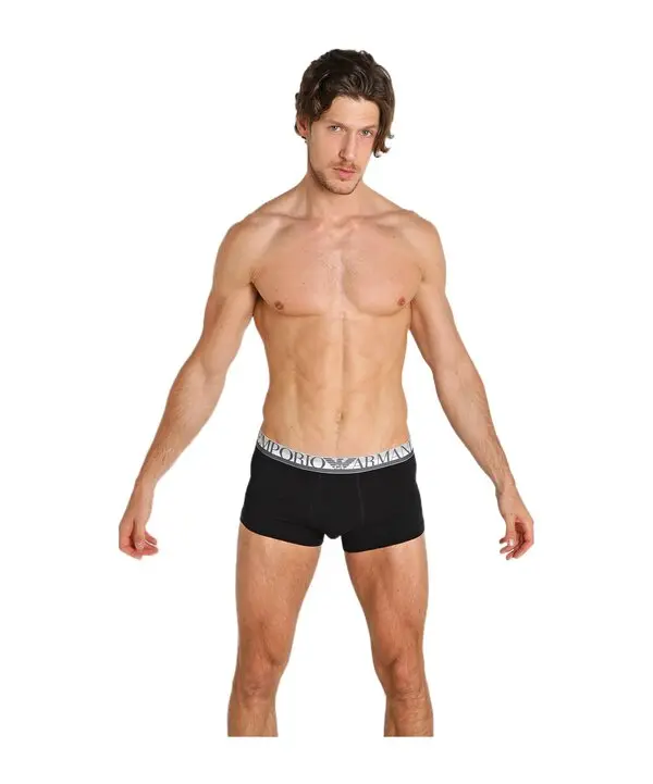 Emporio Armani Elastic Waist Underwear - Black