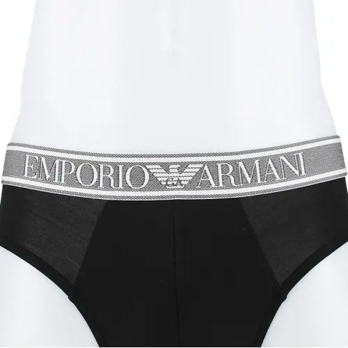 Emporio Armani Logo Underwear - Black