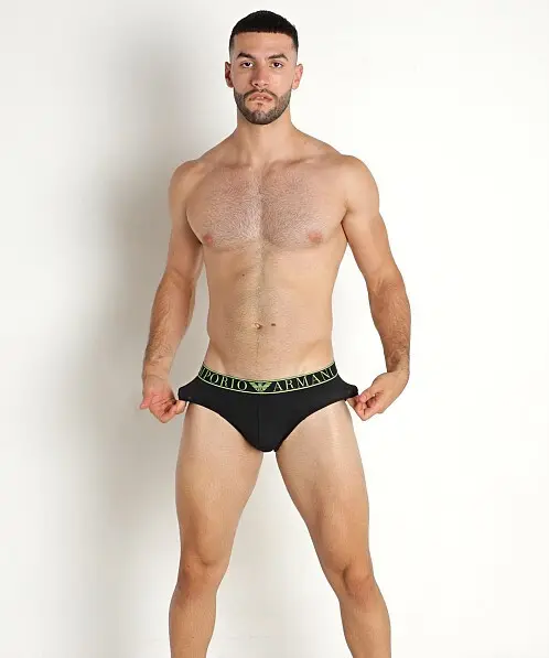 Emporio Armani Logo Underwear - Black