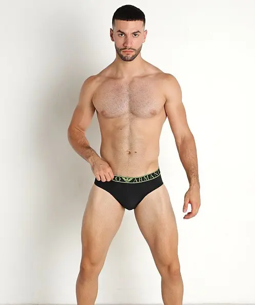 Emporio Armani Logo Underwear - Black