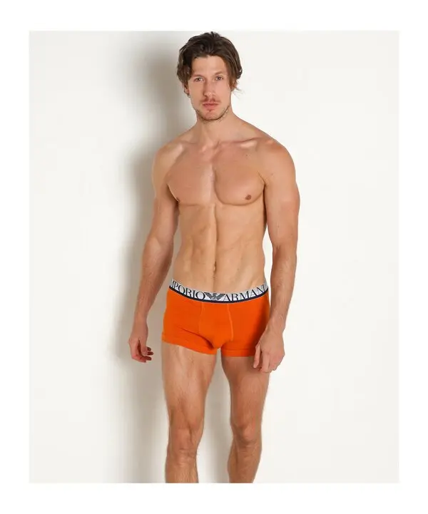 Emporio Armani Elastic Waist Underwear - Orange
