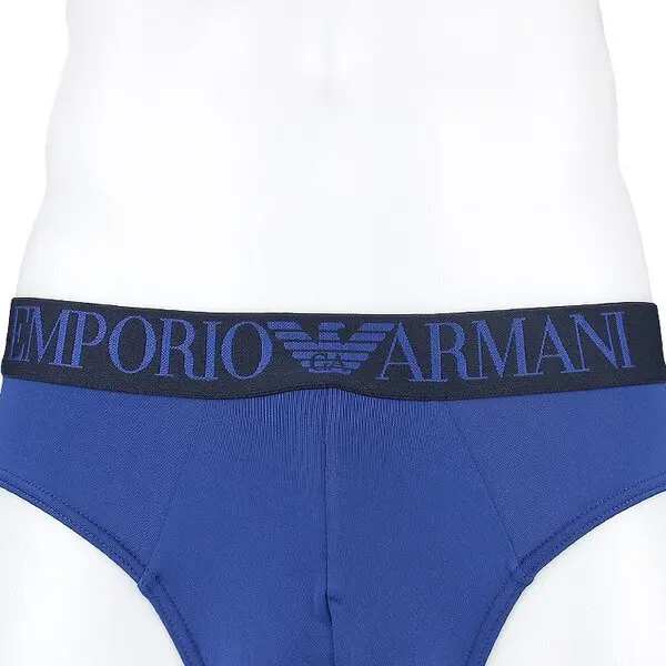 Emporio Armani Logo Underwear - Blue