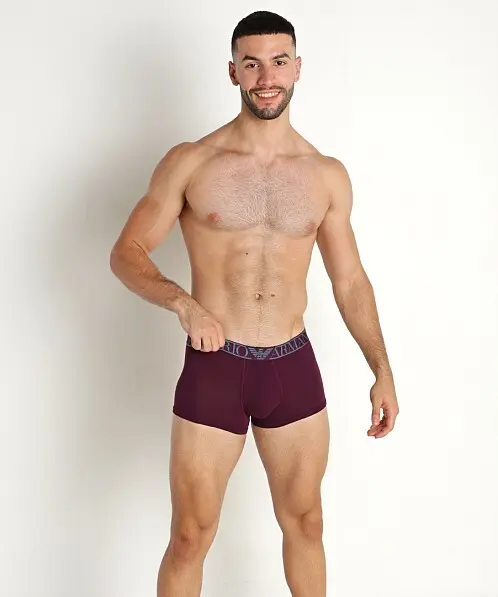 Emporio Armani Elastic Waist Underwear - Red