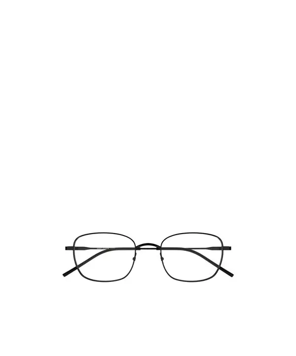 Saint Laurent Oval Frame Eyeglasses - Black