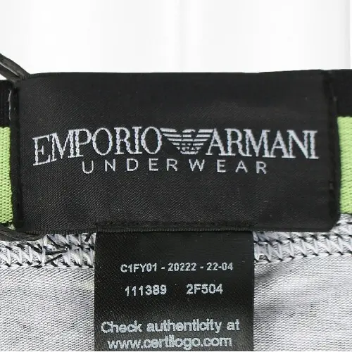 Emporio Armani Logo Underwear - Black