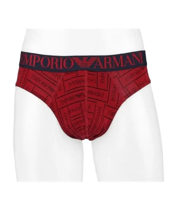 Emporio Armani Logo Underwear - Red