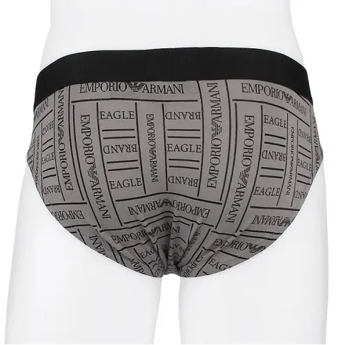 Emporio Armani Logo Underwear - Gray