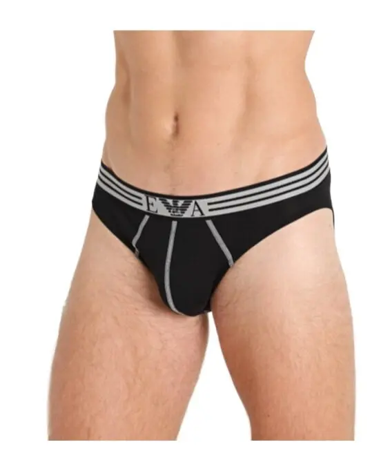 Emporio Armani Elastic Waist Underwear - Black