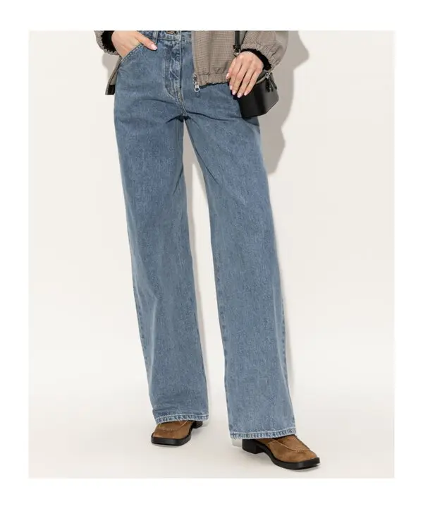 COACH Suede Block Heel Loafers - Coconut