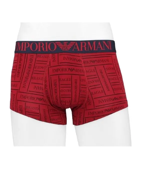 Emporio Armani Logo Underwear - Red