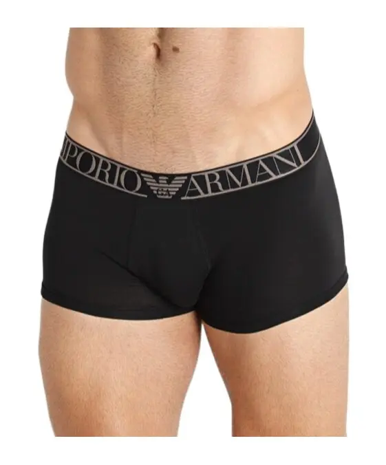 Emporio Armani Elastic Waist Underwear - Black
