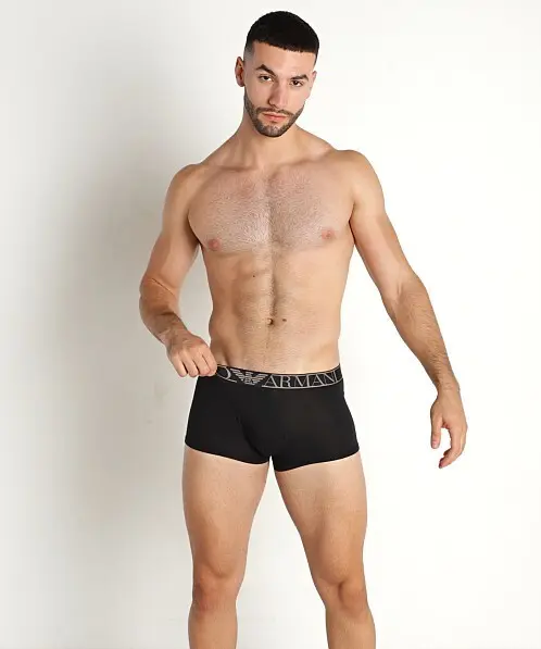Emporio Armani Elastic Waist Underwear - Black