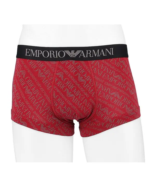 Emporio Armani Elastic Waist Underwear - Red