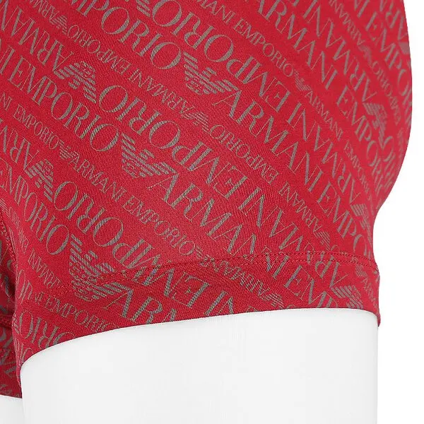 Emporio Armani Elastic Waist Underwear - Red