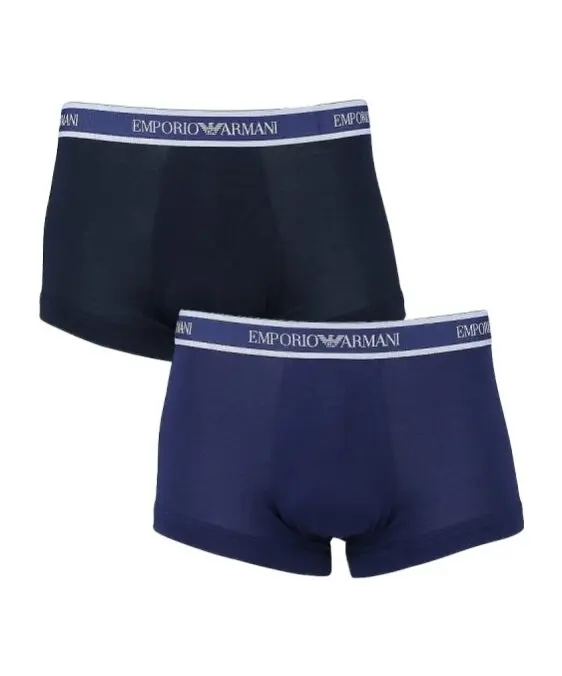 Emporio Armani Logo Underwear - Blue