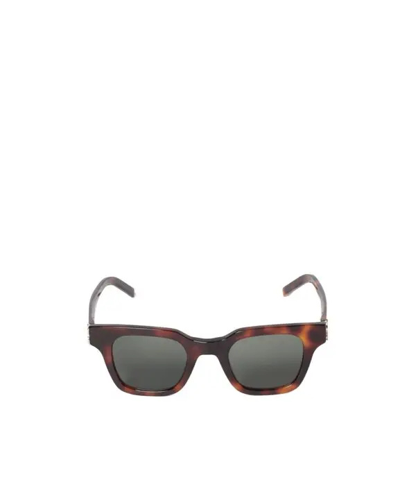 Saint Laurent Square Frame Sunglasses - Black