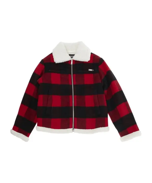 Dsquared2 Logo-lettering Checked Jacket
