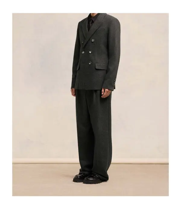 AMI Paris Double Breasted Long Sleeved Blazer