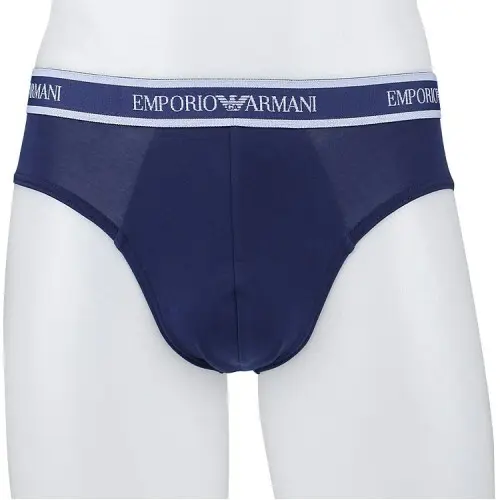 Emporio Armani Logo Underwear Two-piece Set - Blue