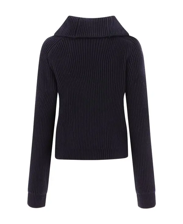 Jacquemus Asymmetric Mock-neck Sweater