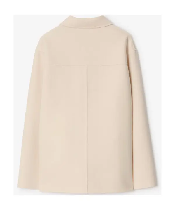 Burberry Single-breasted Wool Jacket