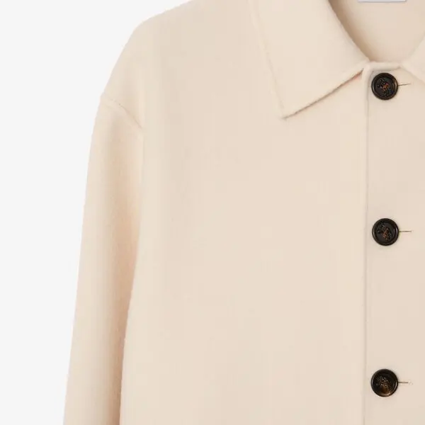 Burberry Single-breasted Wool Jacket