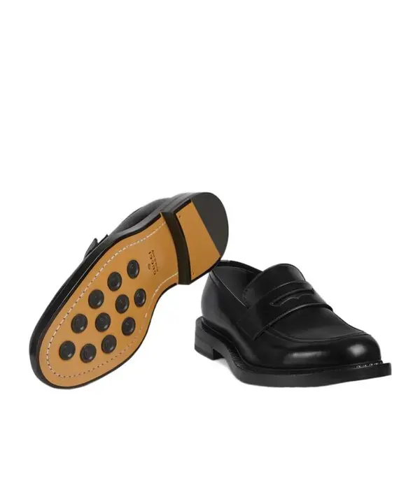 Gucci Slip-on Loafers With Leather Soles