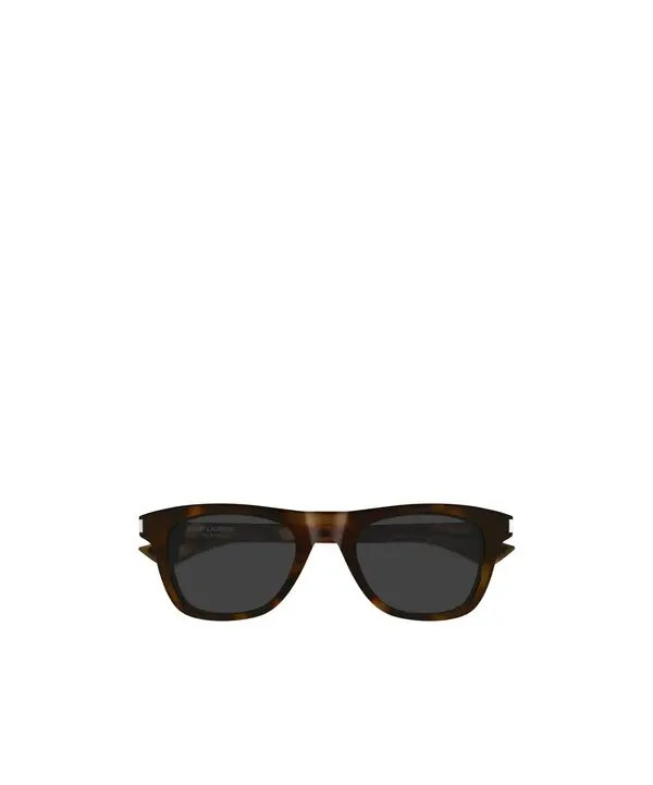 Saint Laurent Shell-pattern Sunglasses - Tortoise