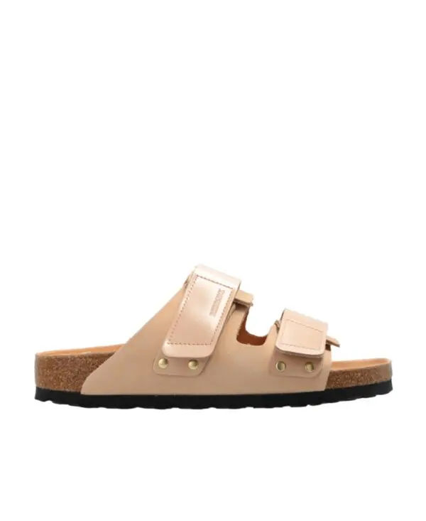 BIRKENSTOCK Uji Double-strap Slip-on Sandals - New Beige