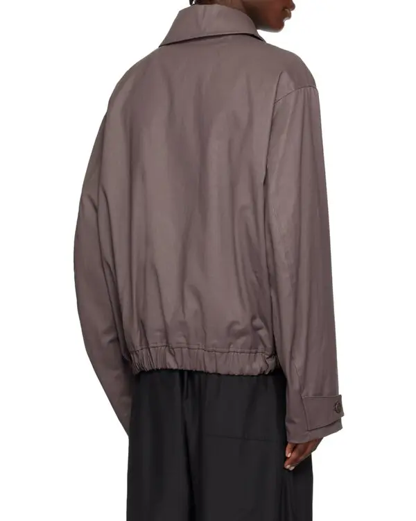 LEMAIRE Oversized Collar Bomber Jacket