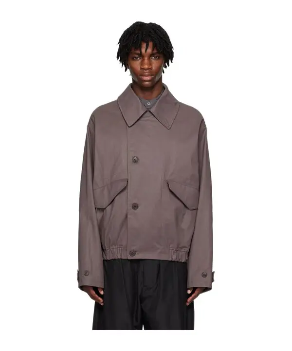 LEMAIRE Oversized Collar Bomber Jacket