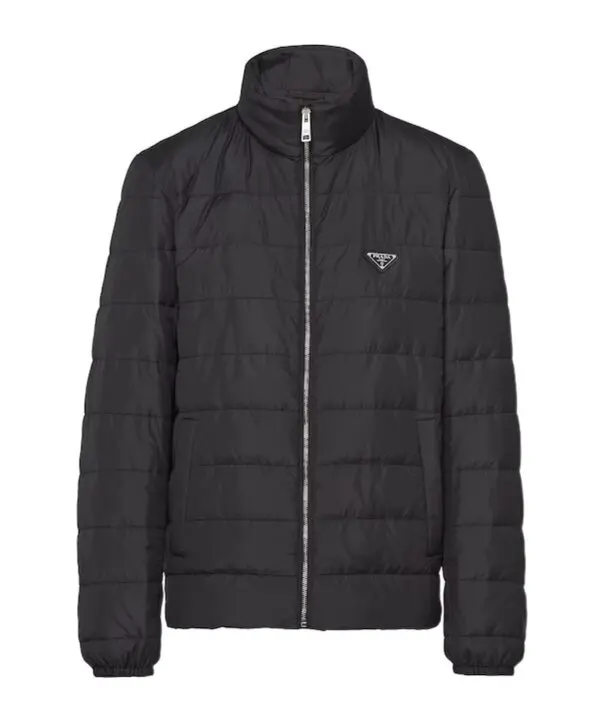 Prada Quilted Down Jacket - Black