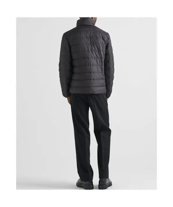 Prada Quilted Down Jacket - Black