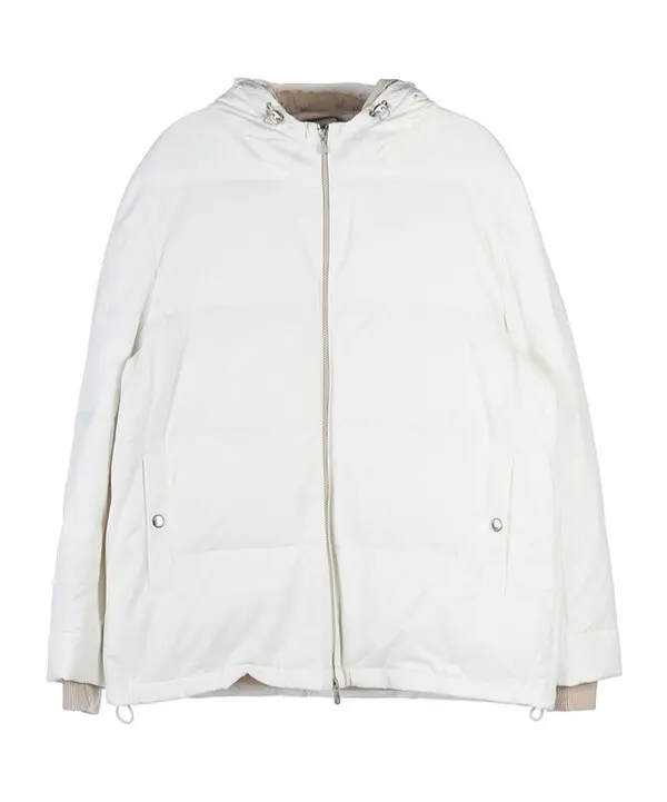 Brunello Cucinelli Hooded Cotton Jacket