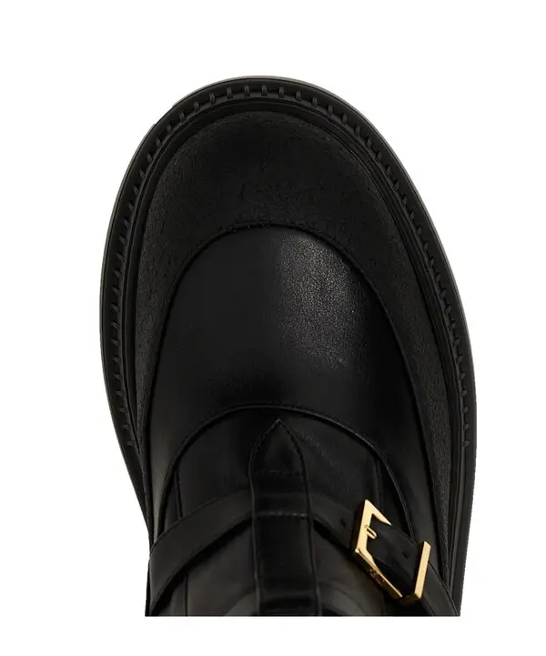 Fendi Lace-up Biker Boots