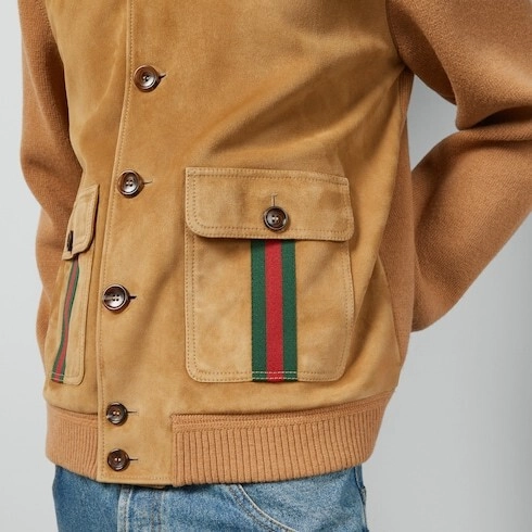 Gucci Panelled Jacket