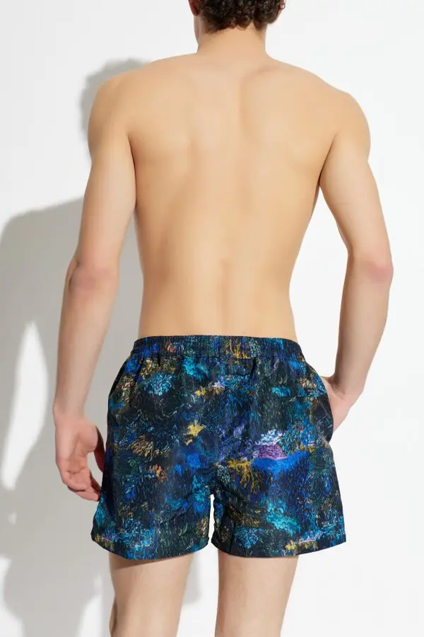 Paul Smith Printed Drawstring Swim Shorts