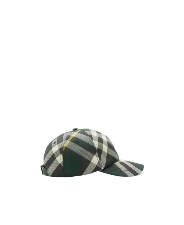 Burberry Checked Baseball Cap