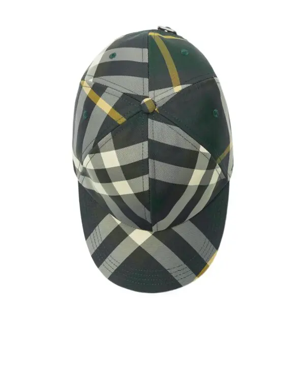 Burberry Checked Baseball Cap