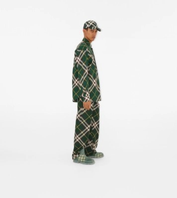 Burberry Checked Baseball Cap