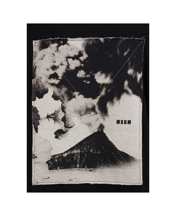 MSGM Pattern Printed T-shirt