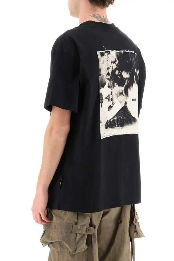 MSGM Pattern Printed T-shirt