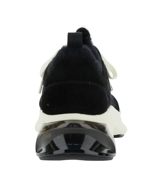Tory Burch Logo Patch Knit Lace-up Sneakers