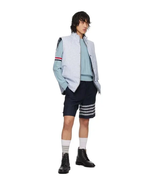 Thom Browne Zip-up Padded Gilet
