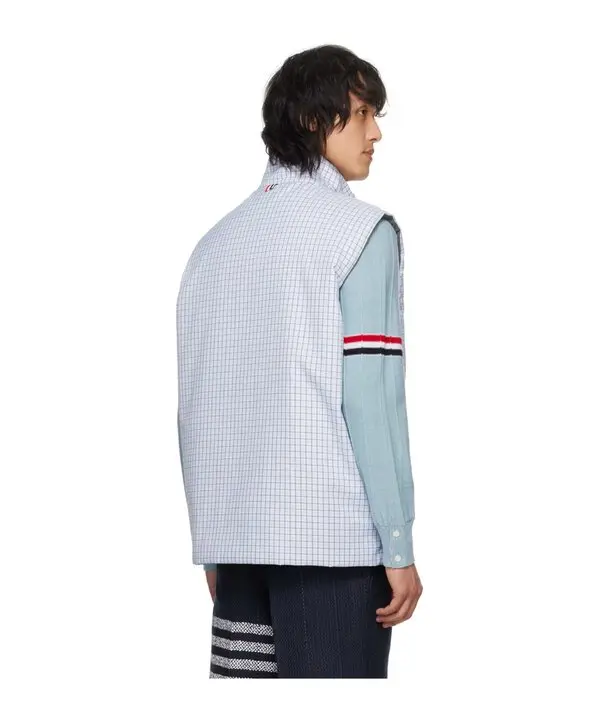 Thom Browne Zip-up Padded Gilet