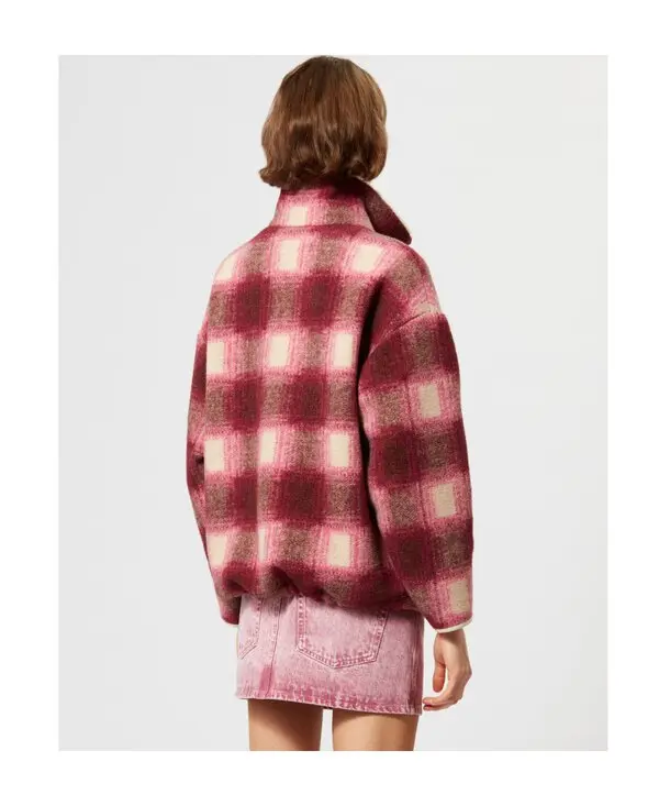 Isabel Marant Étoile Giovany" Plaid Zip-up Jacket